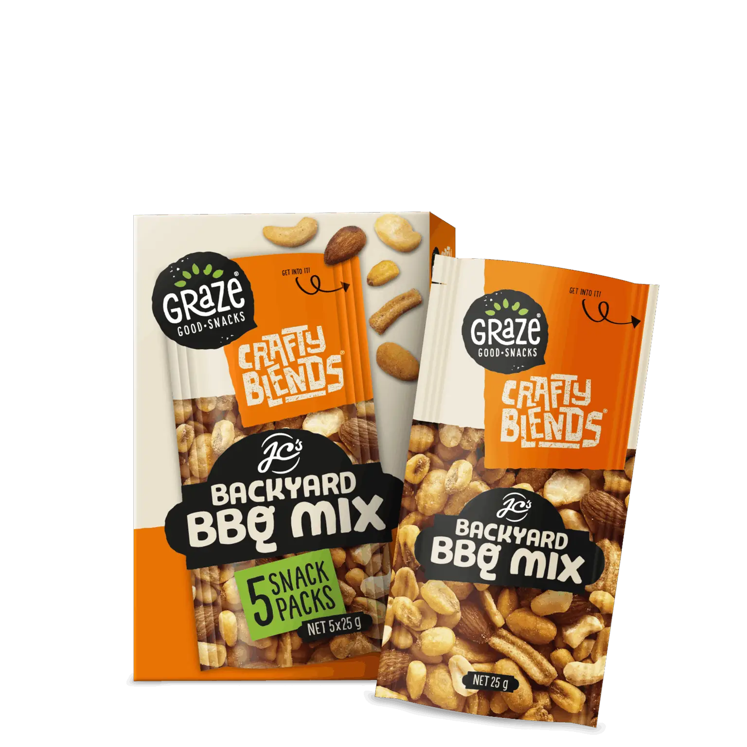 Crafty Blends Backyard BBQ Mix - 5 x 25g - GRAZE