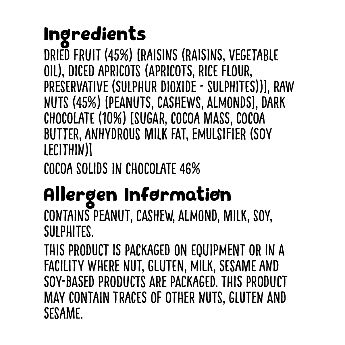 Classic Scroggin - 625g - GRAZE