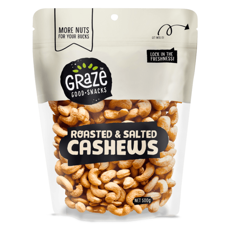Roasted & Salted Peanuts - 800g - GRAZE
