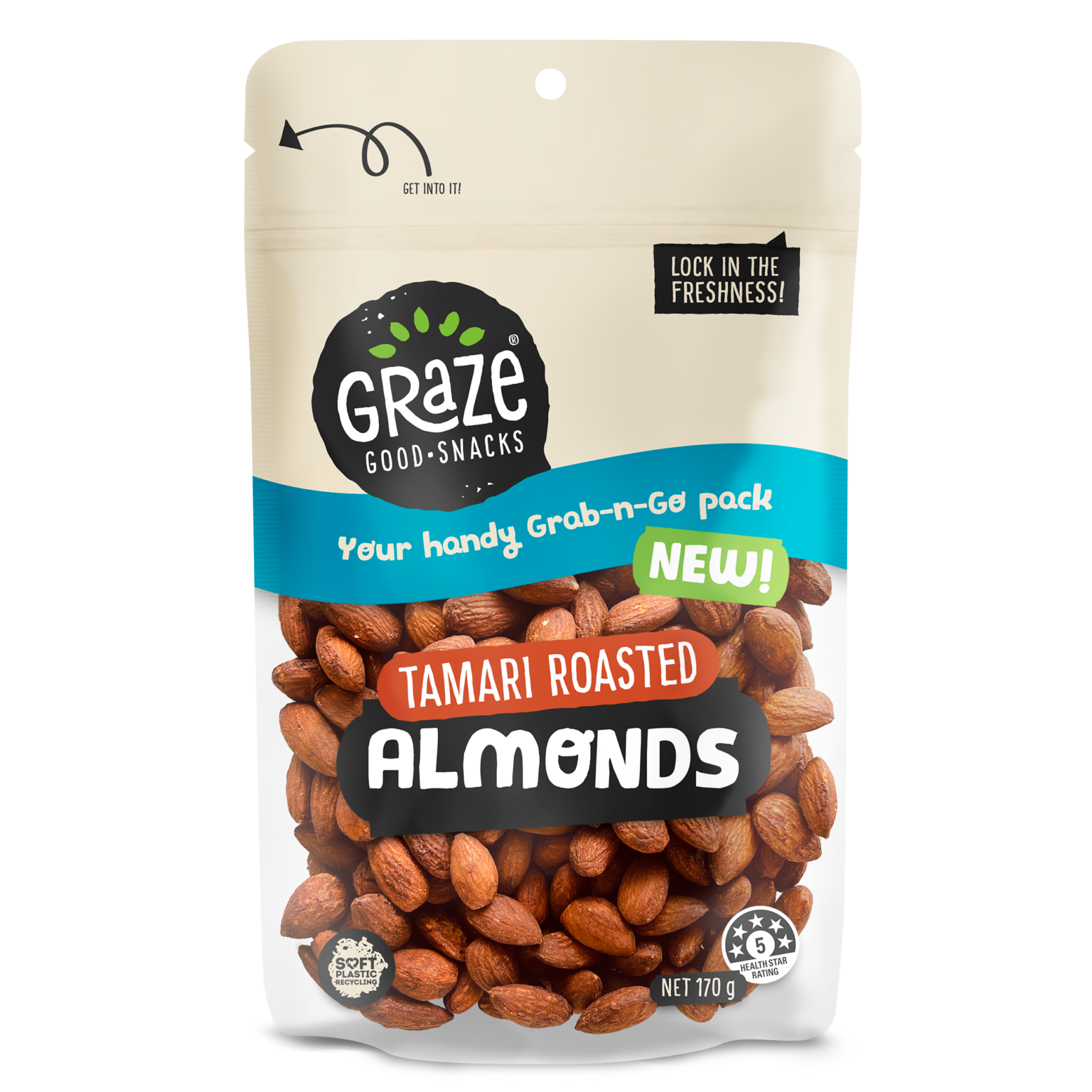 Roasted & Salted Peanuts - 800g - GRAZE