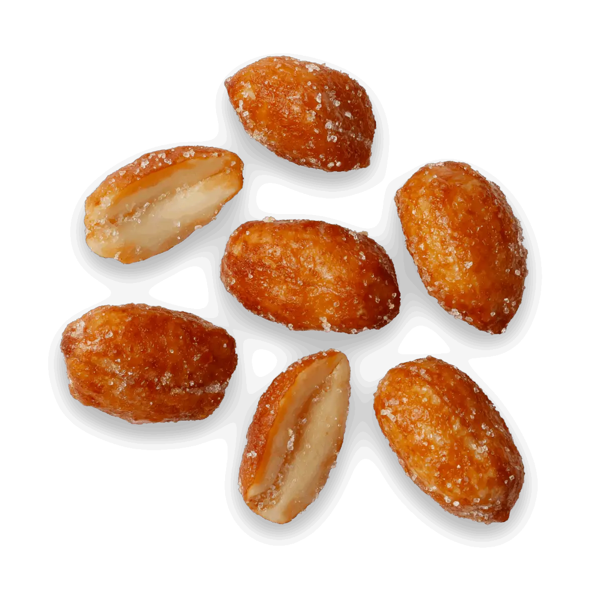 Honey Roasted & Salted Peanuts - 570g - GRAZE